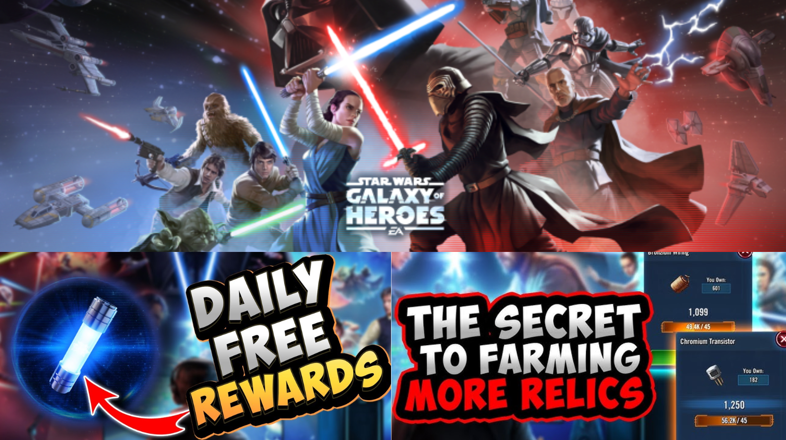 SWGOH Web Store Amazing Tips to Claim Free Bonuses and Level Up Quickly